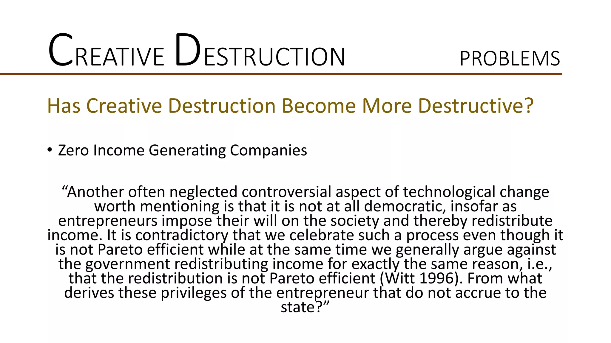 CREATIVE DESTRUCTION | PPTX