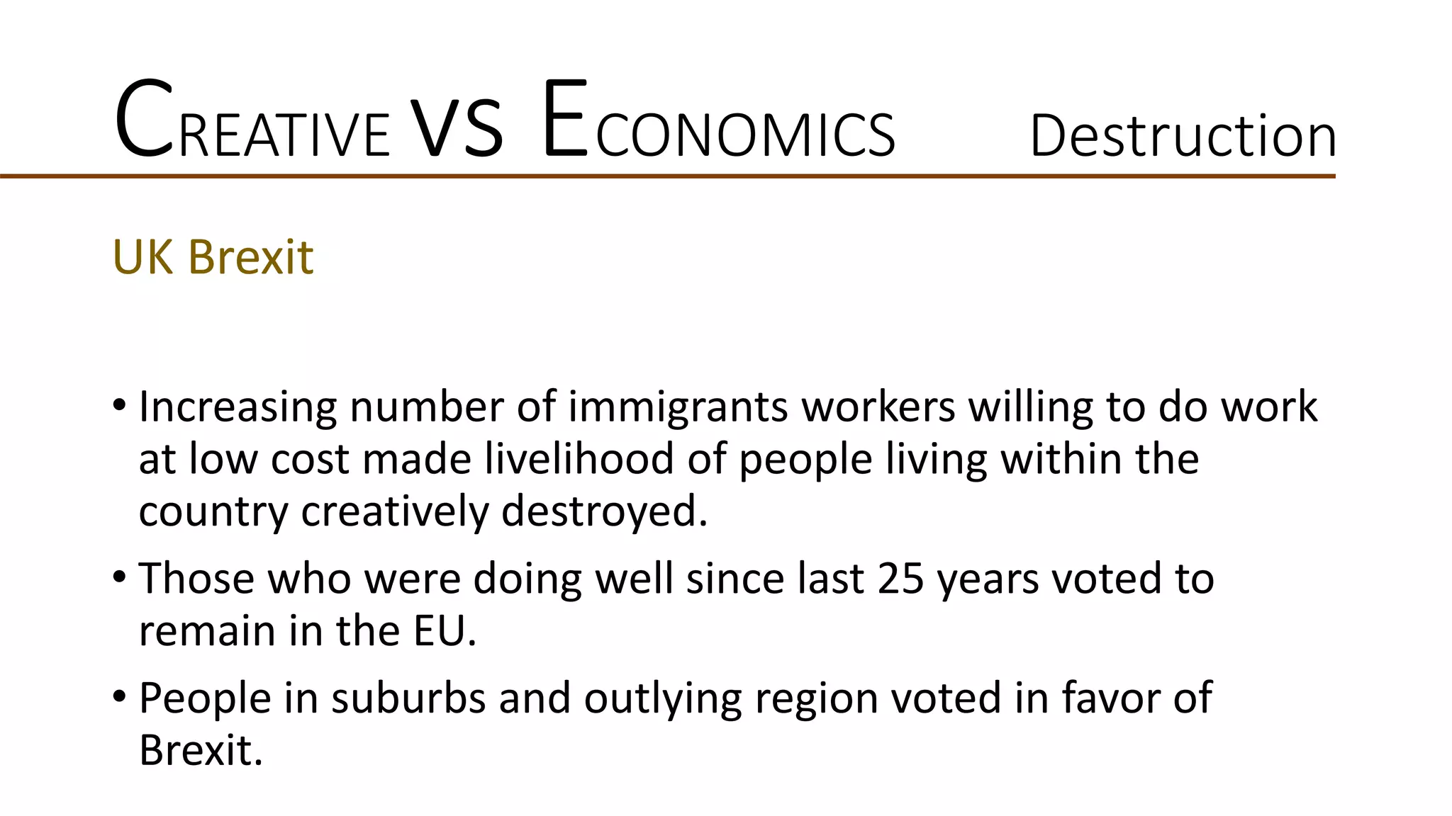 CREATIVE DESTRUCTION | PPTX