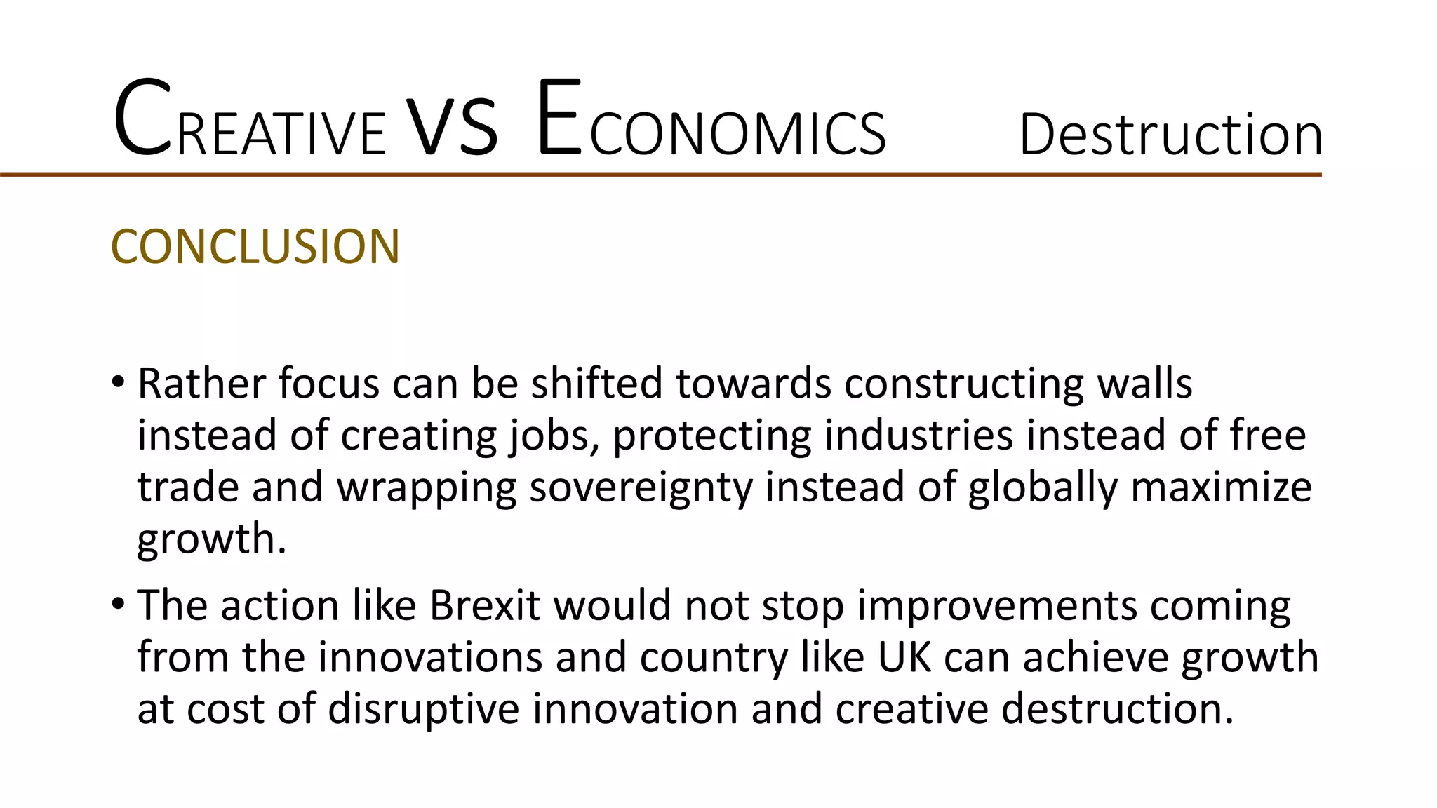 CREATIVE DESTRUCTION | PPTX