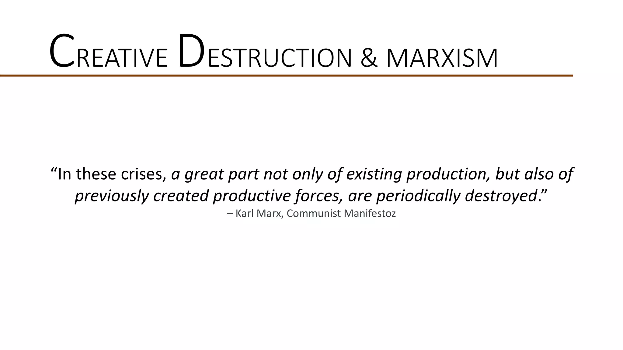 CREATIVE DESTRUCTION | PPTX