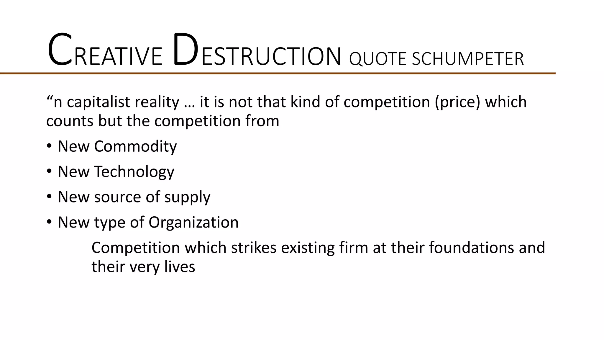 CREATIVE DESTRUCTION | PPTX