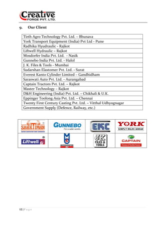 Steel Forging, Automobile Component Forging in India | PDF