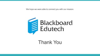 blackboard edutech | PPT