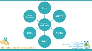 UGC NET Paper 1 - Regulatory Bodies for Higher Education | PPT