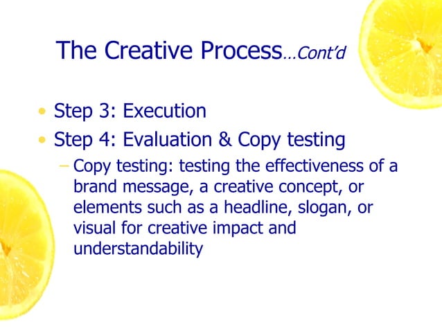 Creative Message Strategies | PPT