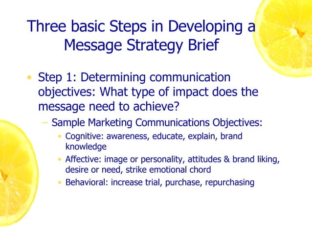 Creative Message Strategies | PPT