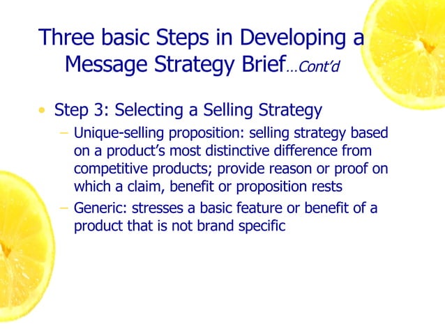 Creative Message Strategies | PPT