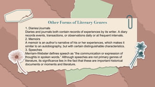 CREATIVE NONFICTION Module 1- Literary Genres.pptx