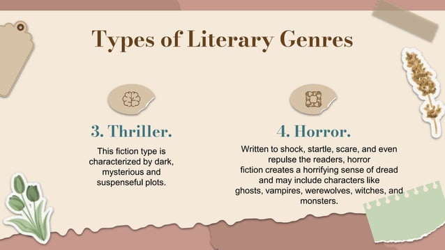 CREATIVE NONFICTION Module 1- Literary Genres.pptx | Genres