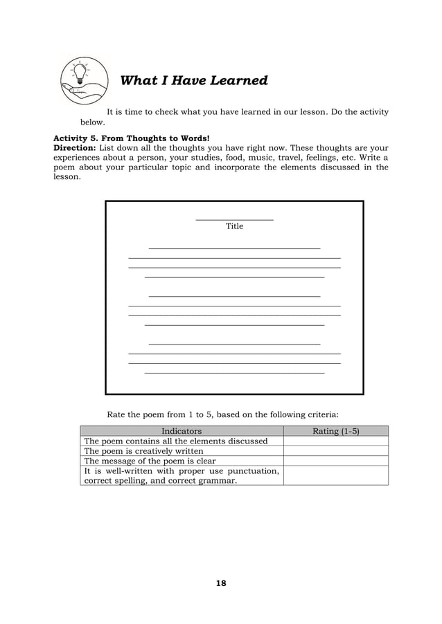 Creative Nonfiction Module 2.pdf | Educational Assessment | Education