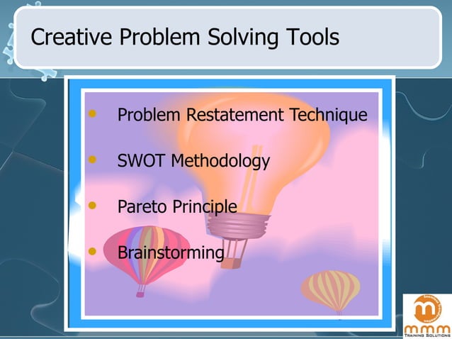 Creative Problem Solving | PPT