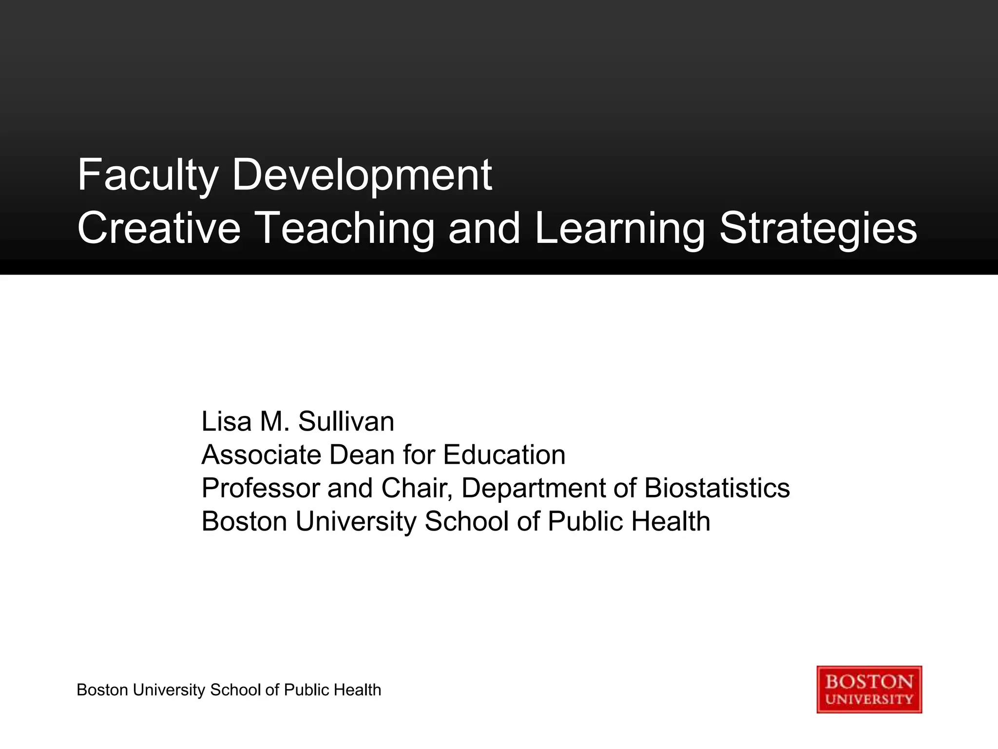 Creative teaching-and-learning-strategies | PPT