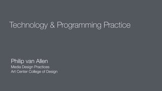 Creative Technology Practice | PPT