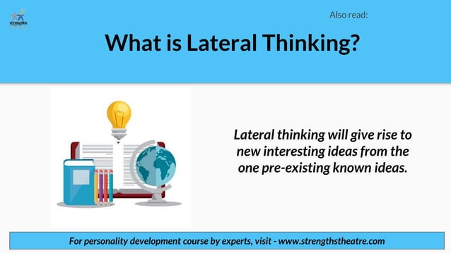 Creative thinking-vs-lateral-thinking | PPTX