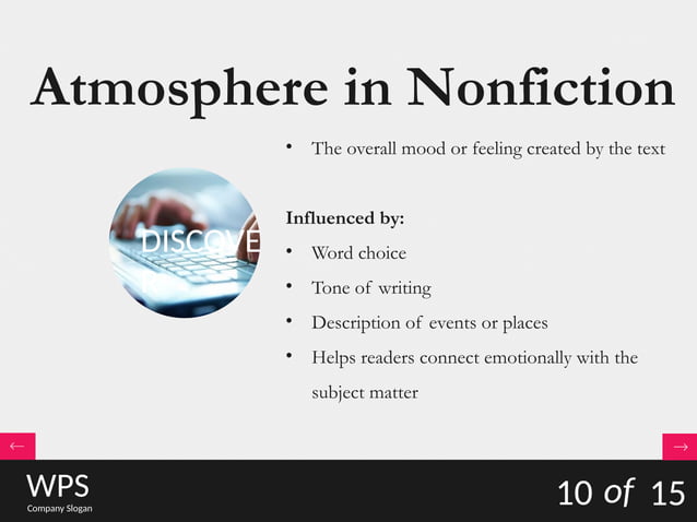 creative nonfiction week 3 power point 2 | PPTX