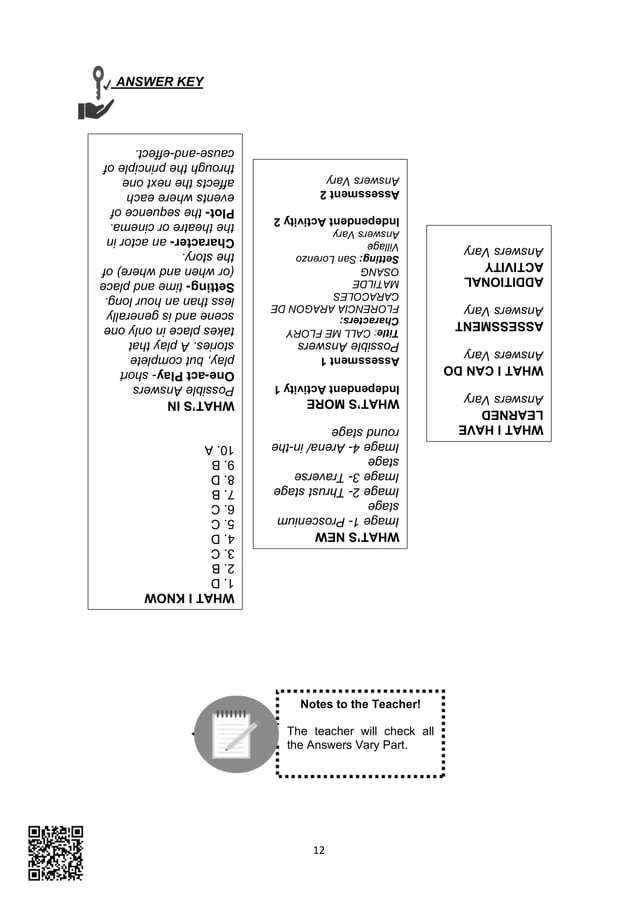 CREATIVE-WRITING-Q4-M4.pdf | Theater Venues | Attractions