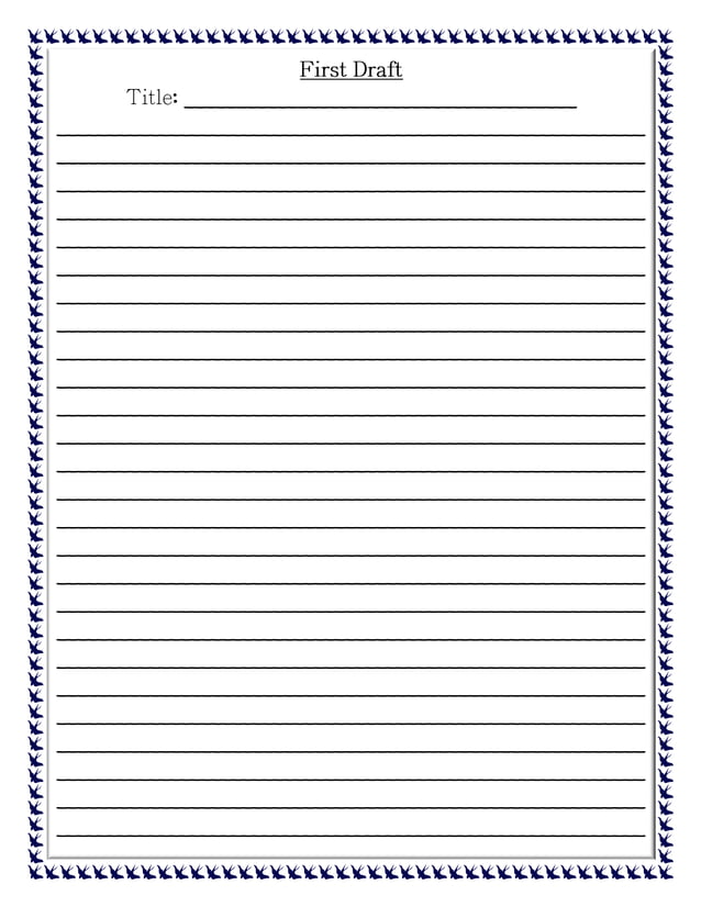 Creative writing-template (writing acivities) | PDF