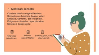 Dasar-dasar ilmu semantik | PPTX