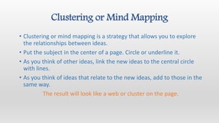 Creative writting-techniques | PPTX