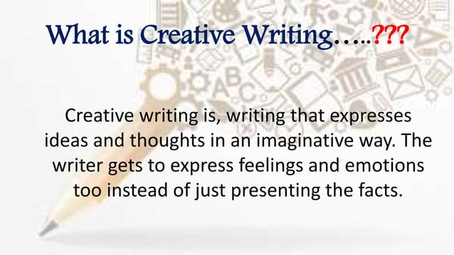 Creative writting-techniques | PPTX