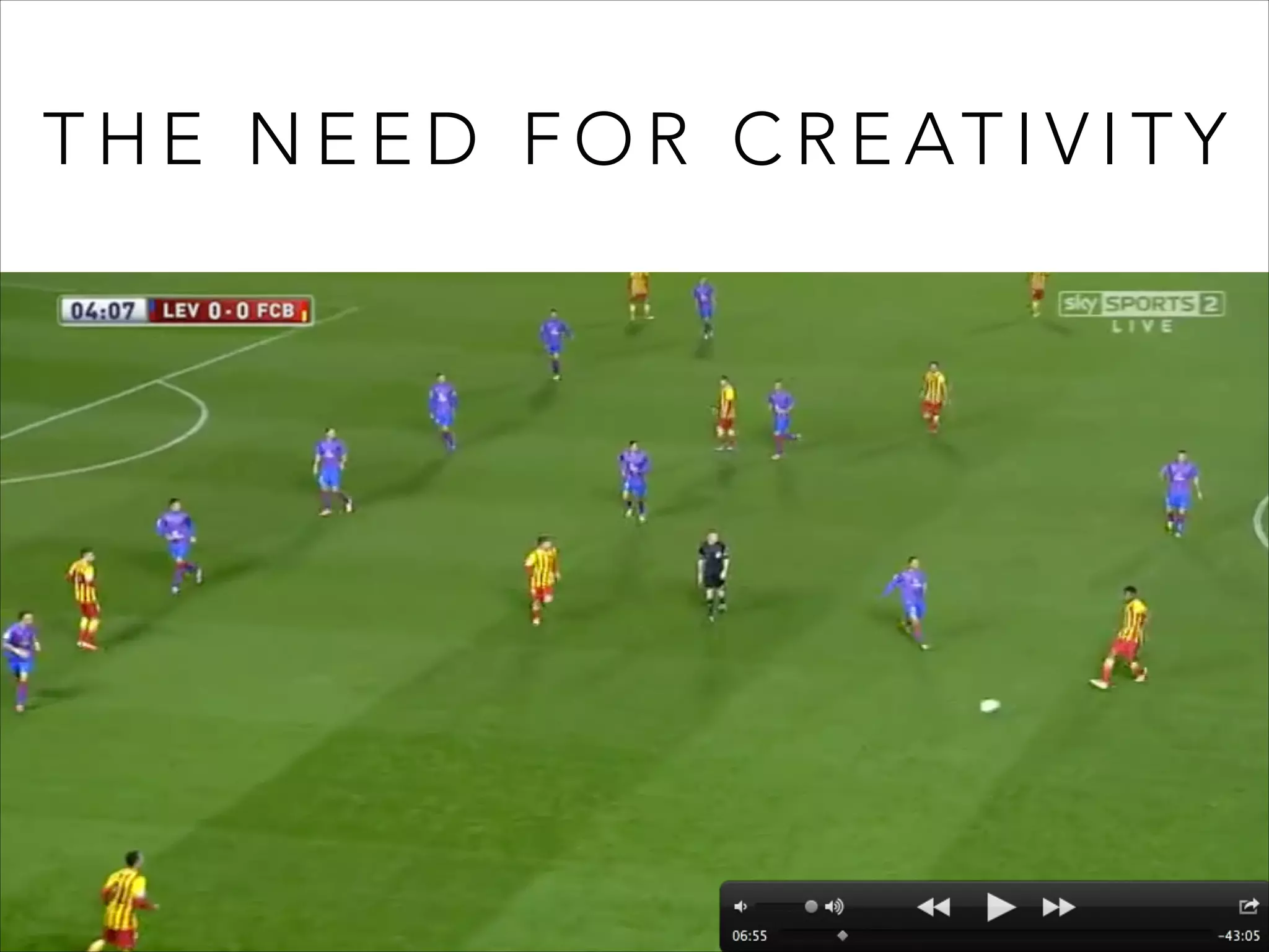 Creativity in Football | PPT