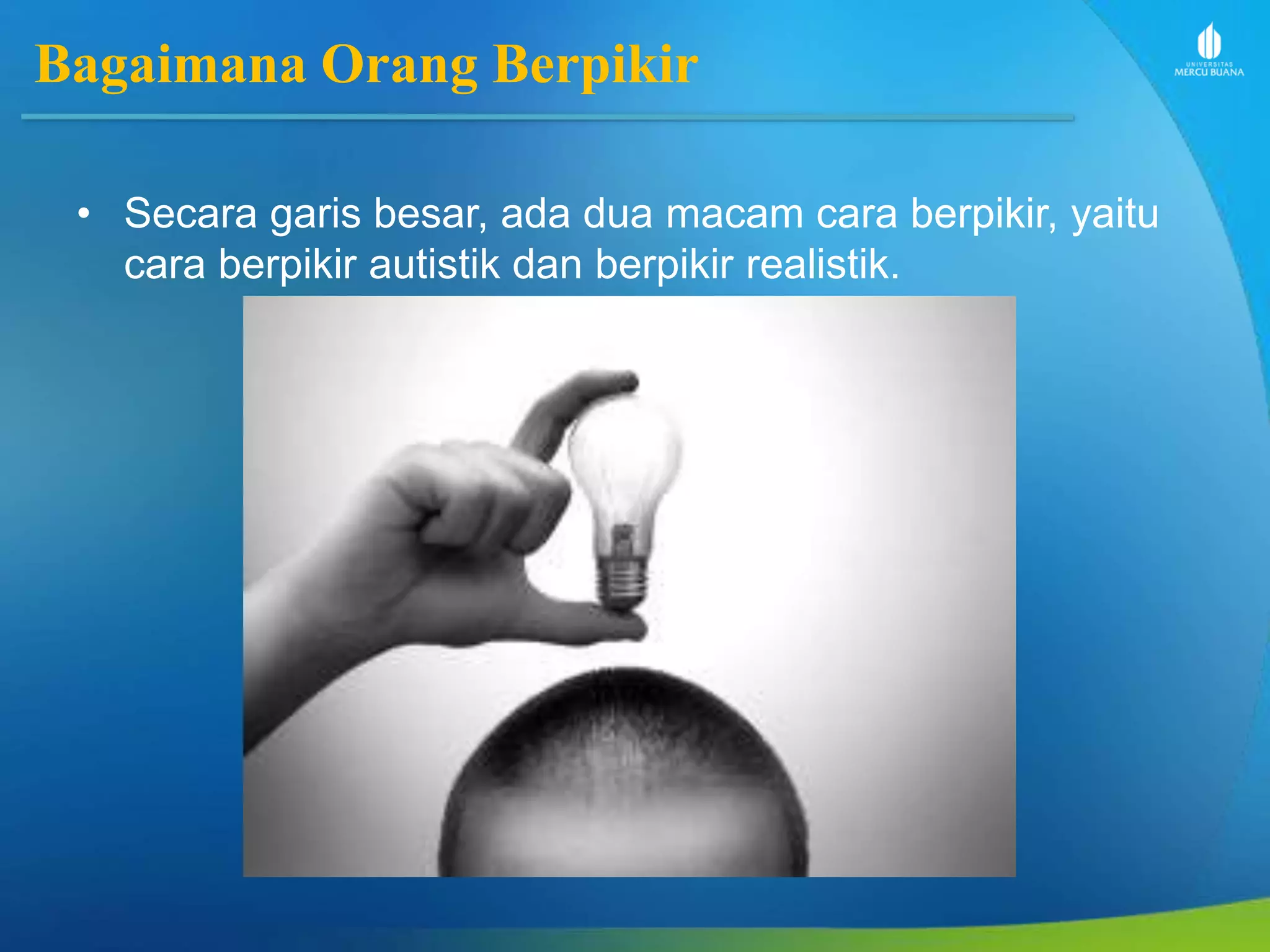 Proses berfikir kreatif | PPTX