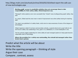 Creative 6th form ideas | PPT