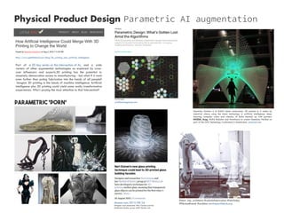 Artificial Intelligence in Fashion, Beauty and related Creative ...