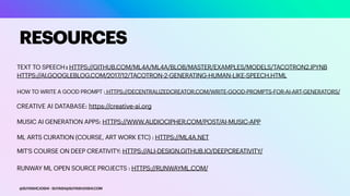 Creative AI Talk at MLOps Meetup | PDF