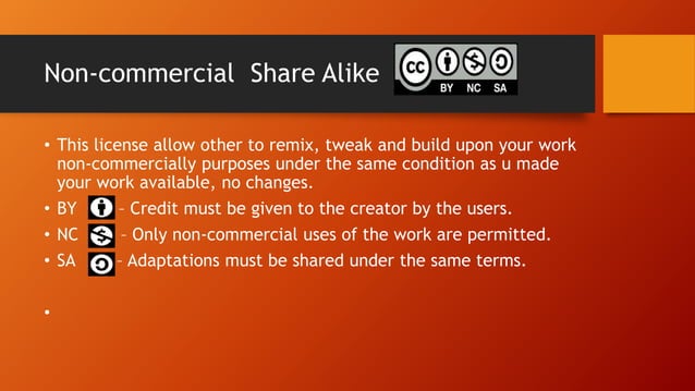 Creative and copyright commons | PPTX | Law