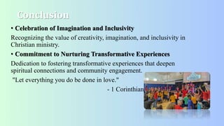 Creative and Decor Ministry: Enhancing Worship and Spiritual Spaces | PPSX