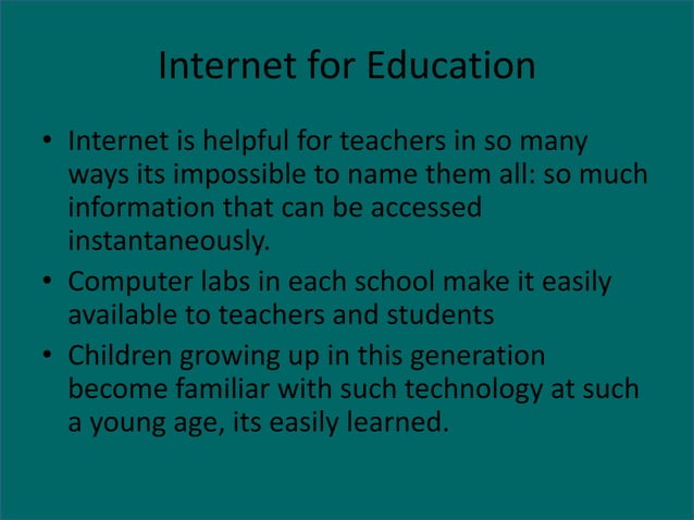 Creative and powerful classroom presentations | PPT