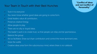 Creative approach to problem sloving | PPT