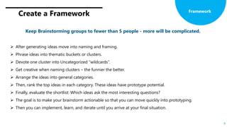 Creative approach to problem sloving | PPT