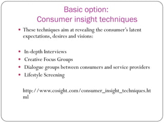 Creative art consumer-insight | PPT