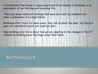 Creative arts grade 7 buildings- Henriëtte Coertzen | PPTX