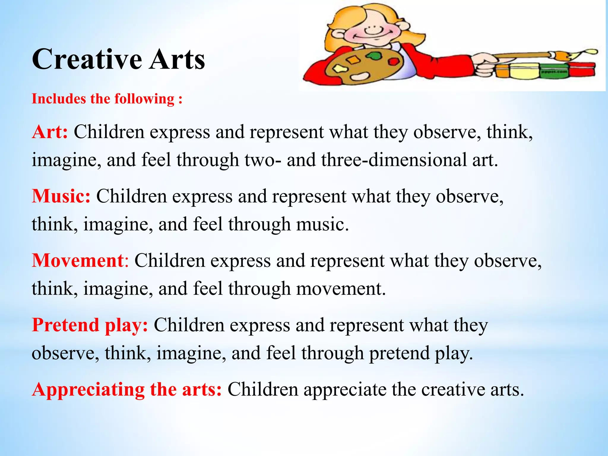 Creative arts – lesson 1 | PPTX