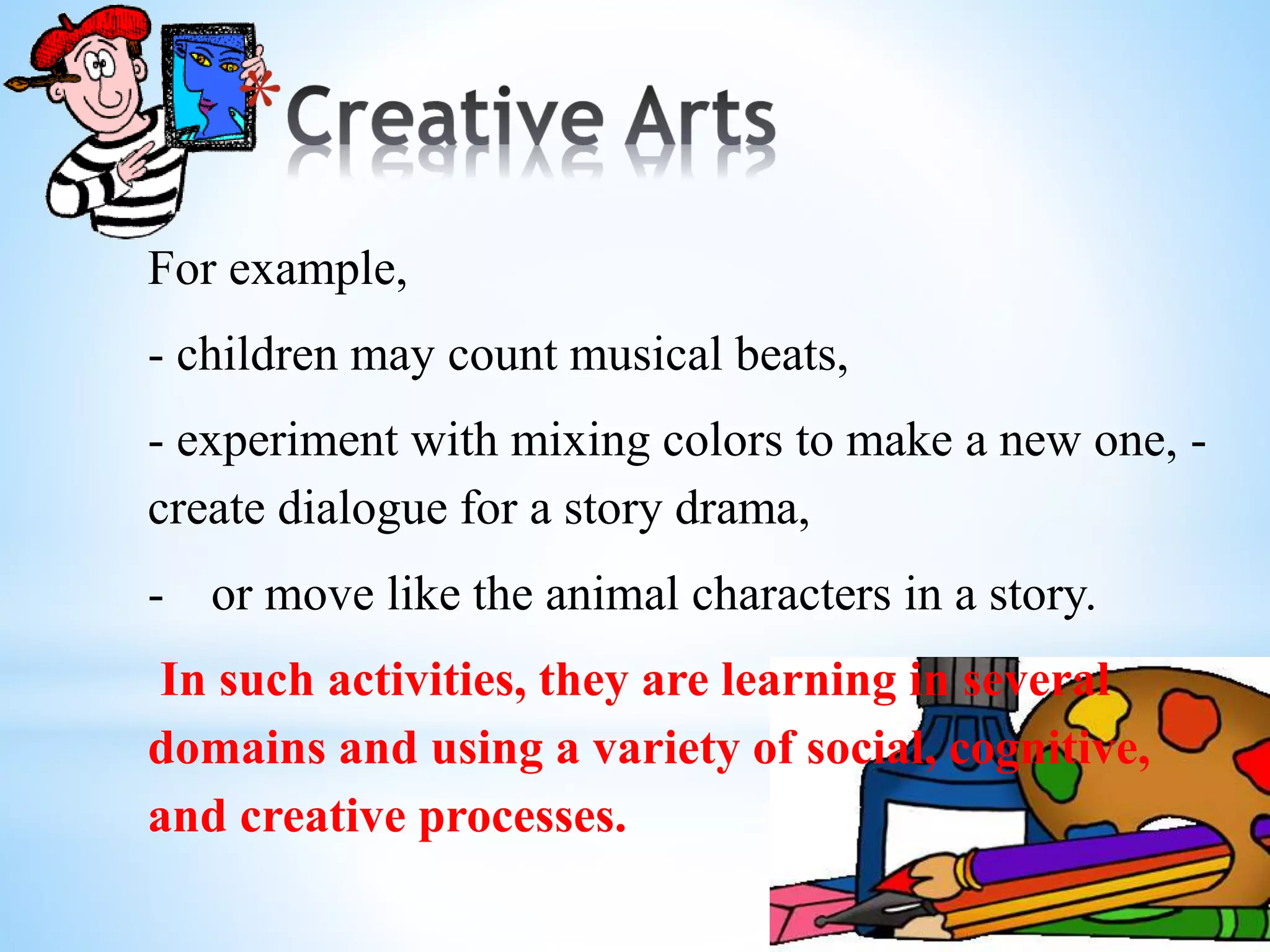 Creative arts – lesson 1 | PPTX