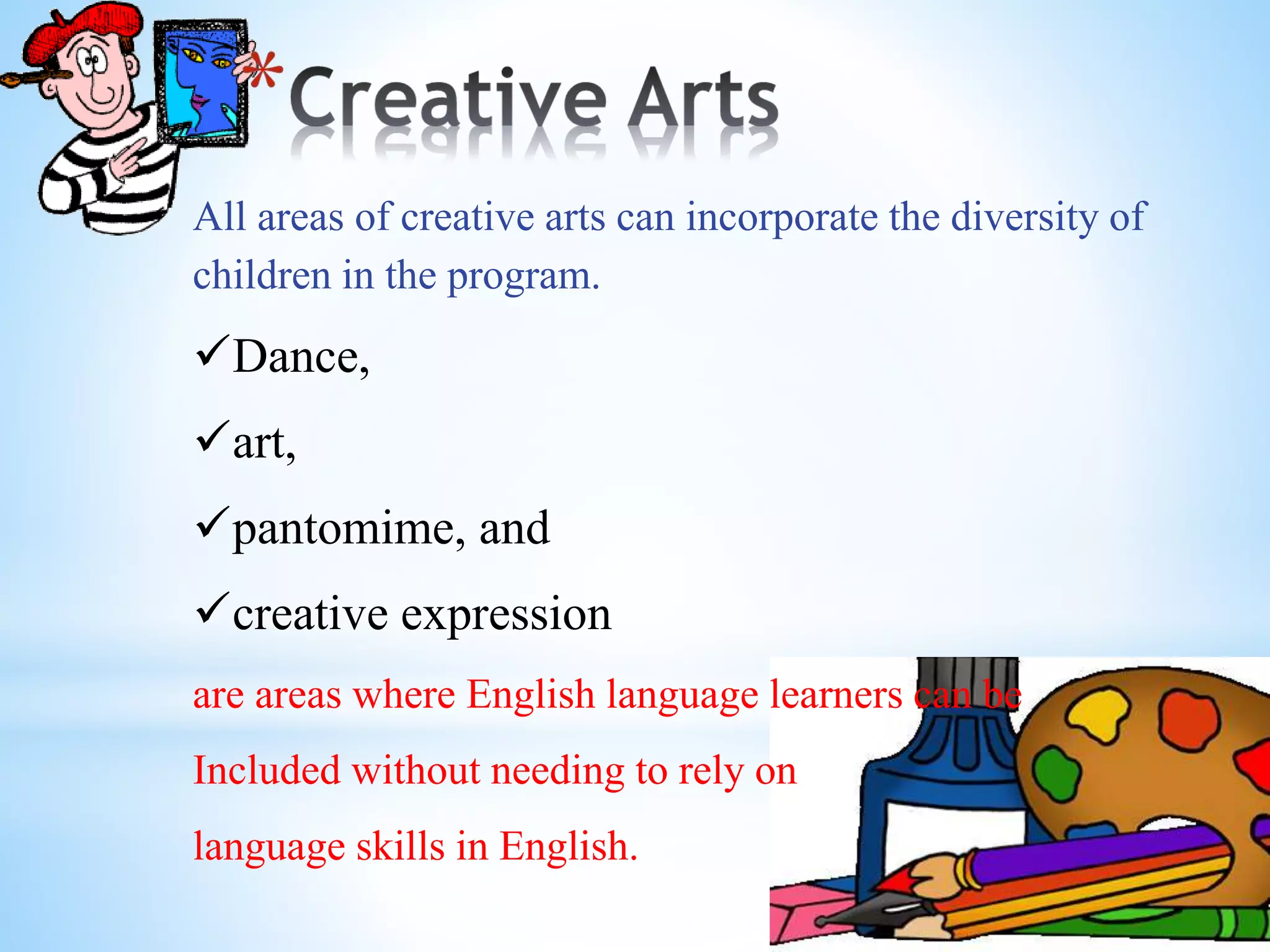 Creative arts – lesson 1 | PPTX