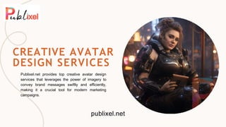 Creative Avatar Design Services | PPT
