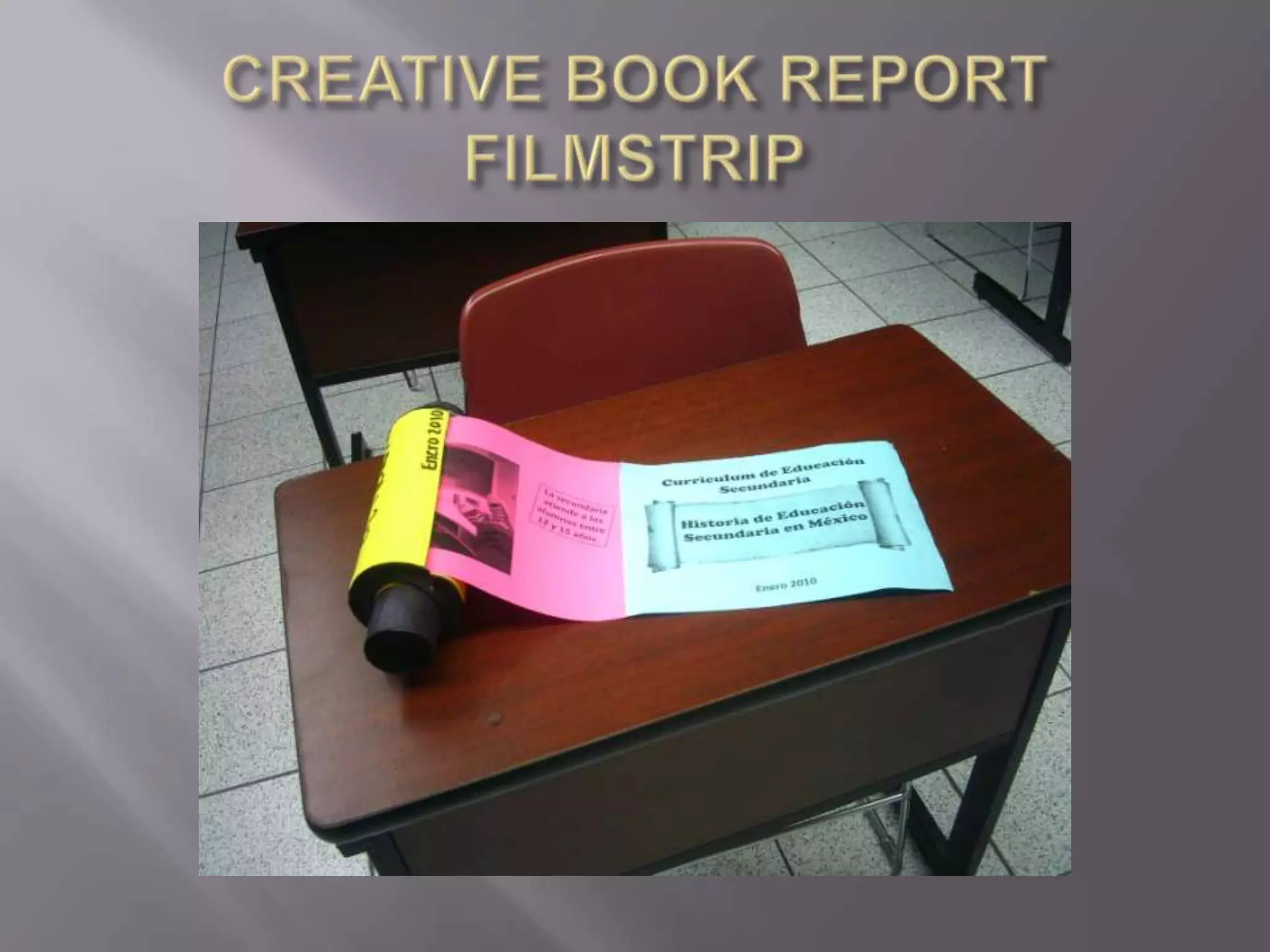 Creative book reports | PPTX