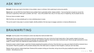 Creative brainstorming | PDF | Roleplaying Games | Games and Puzzles