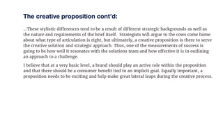 A guide to writing great creative communication briefs | PPT