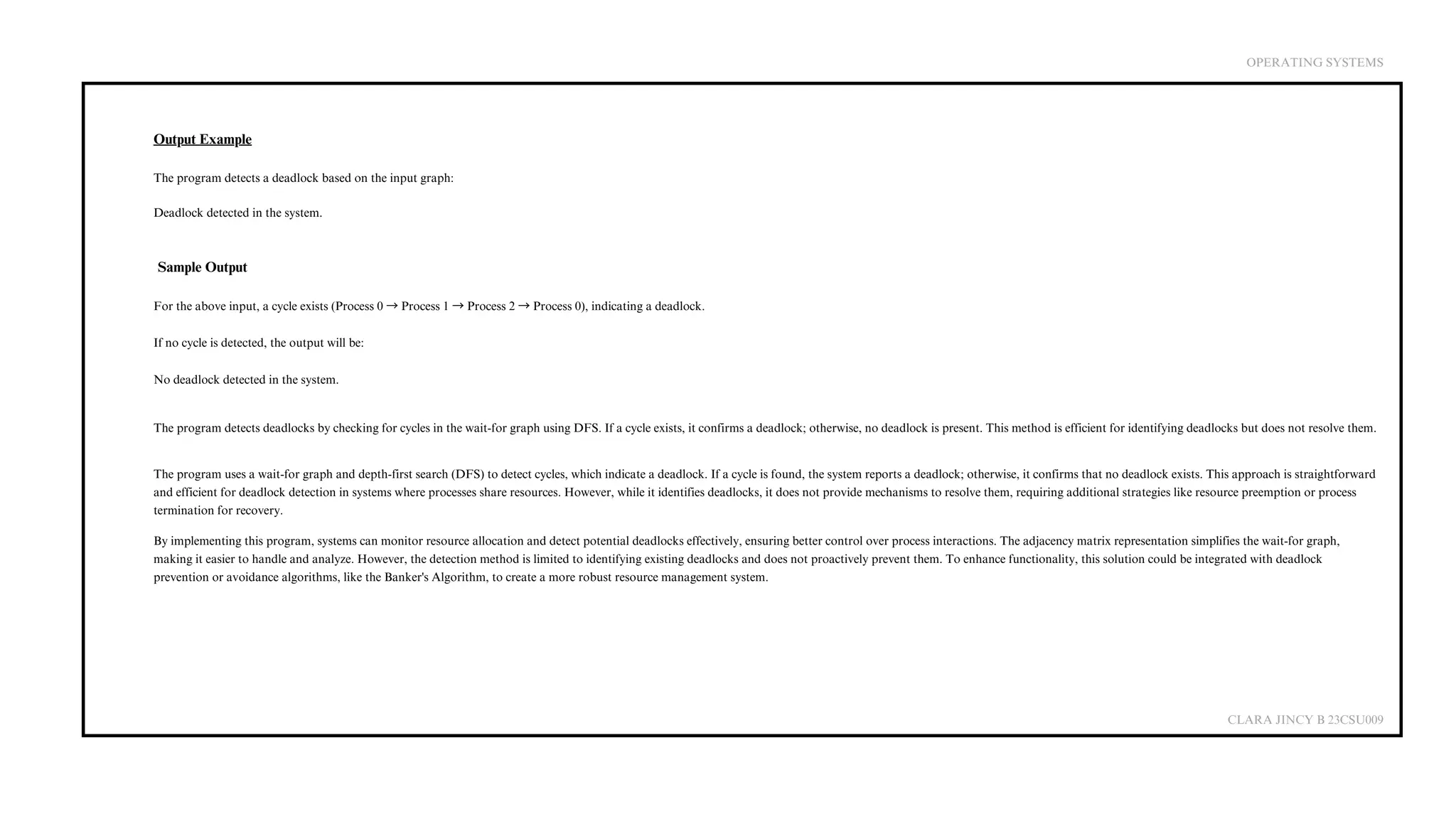Deadlock in operating system powerpoint presentation | PDF