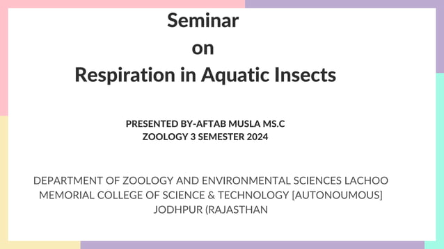 Respiration_in_aquatic_insects__________ | PPT
