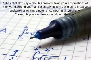 Creative calculus part1 | PPT