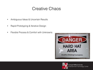 Drew Davidson: Creative Chaos: Making the Magic | PDF