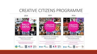 Creative citizens programme | PPT