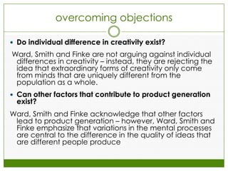 Creative Cognition | PPT