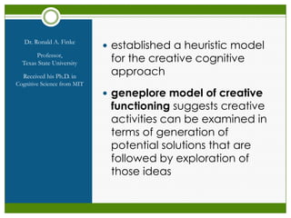 Creative Cognition | PPT